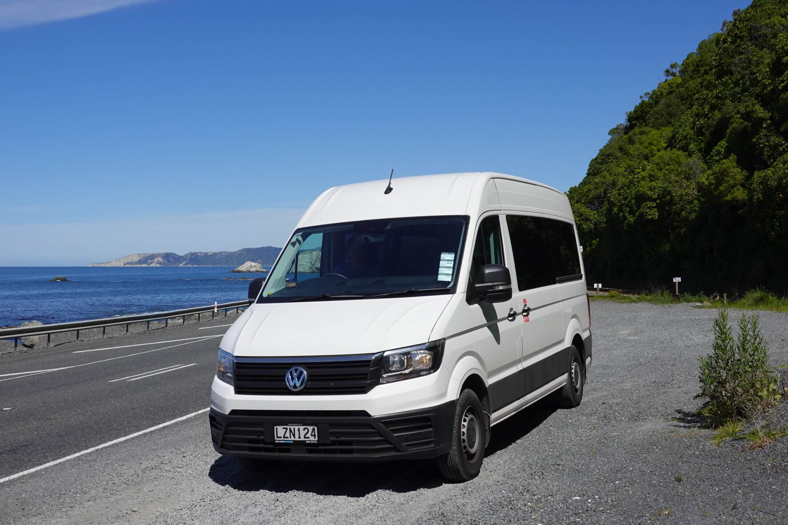 Minibus Hire Christchurch | 4+ days from $159/ day